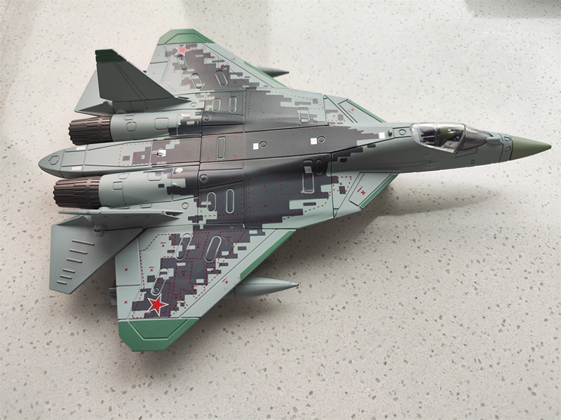 1/72 Russian Sukhoi SU-57 Heavy Fighter Plastic Painted 1/72 Russian Sukhoi SU-57 Heavy Fighter Plastic Painted